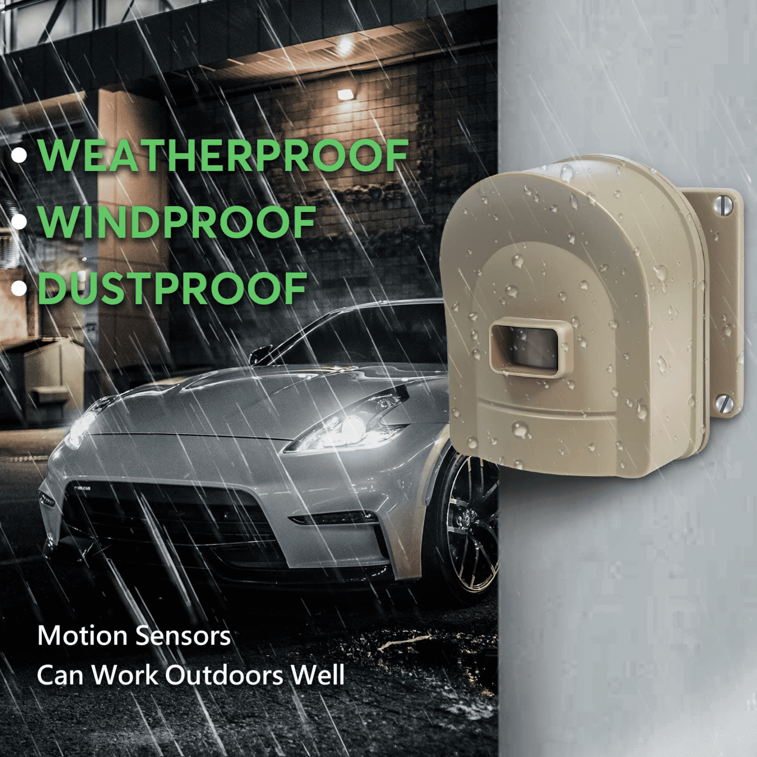 Hosmart 1/2 Mile 4-Zone Driveway Alarm Kit - HOSMART