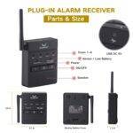 Hosmart 1/2 Mile 4-Zone Driveway Alarm Kit - HOSMART