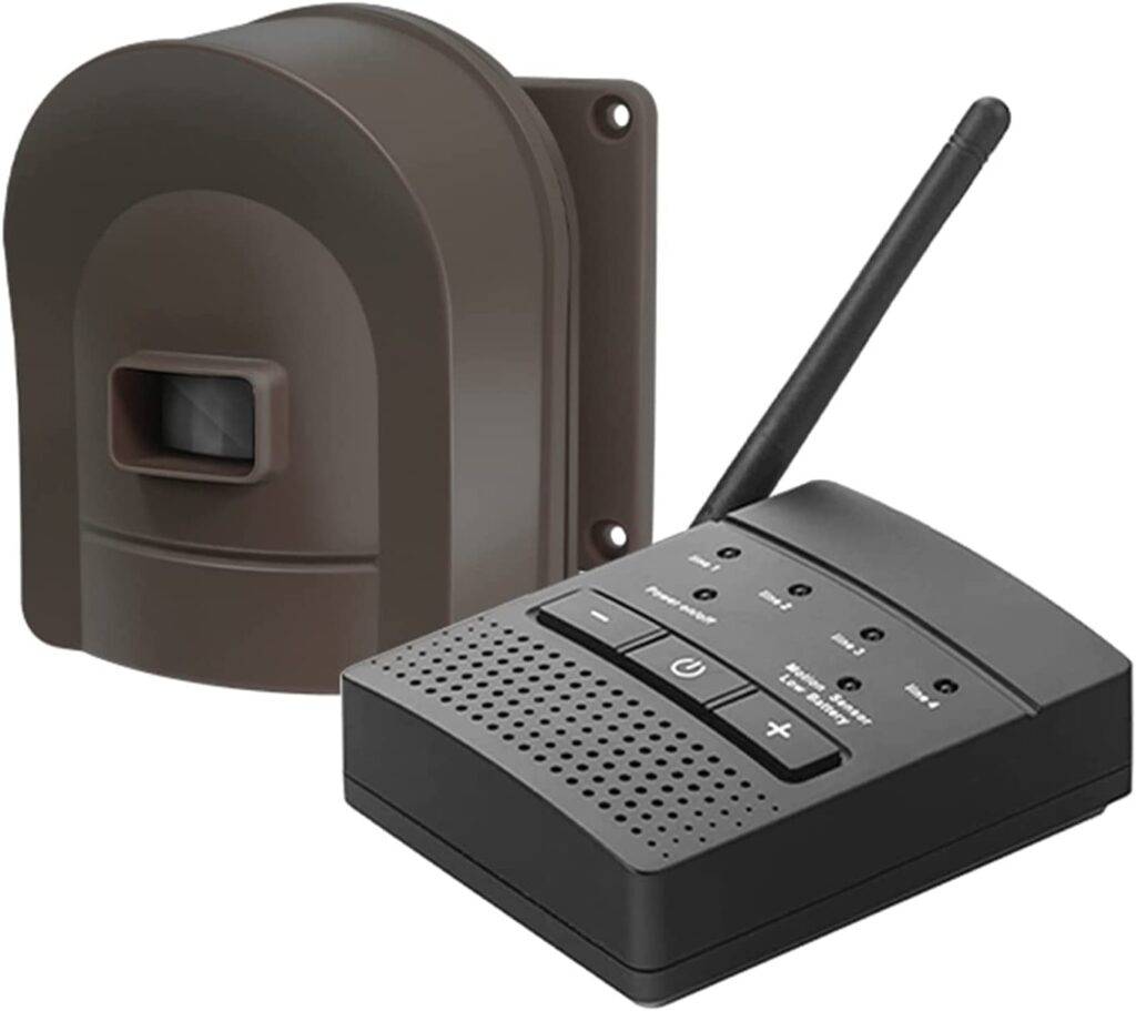 Hosmart 1/2 Mile 4-Zone Driveway Alarm Kit - HOSMART