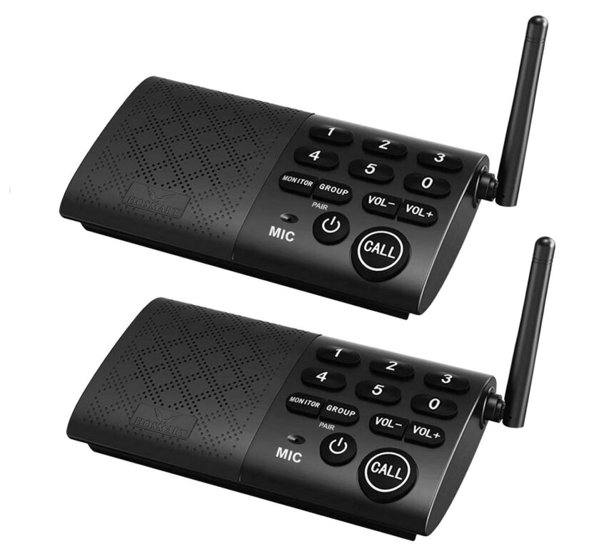 HOSMART| Solar Wireless Driveway Alarm Super Long Receiving Range