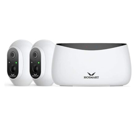 HOSMART| Solar Wireless Driveway Alarm Super Long Receiving Range
